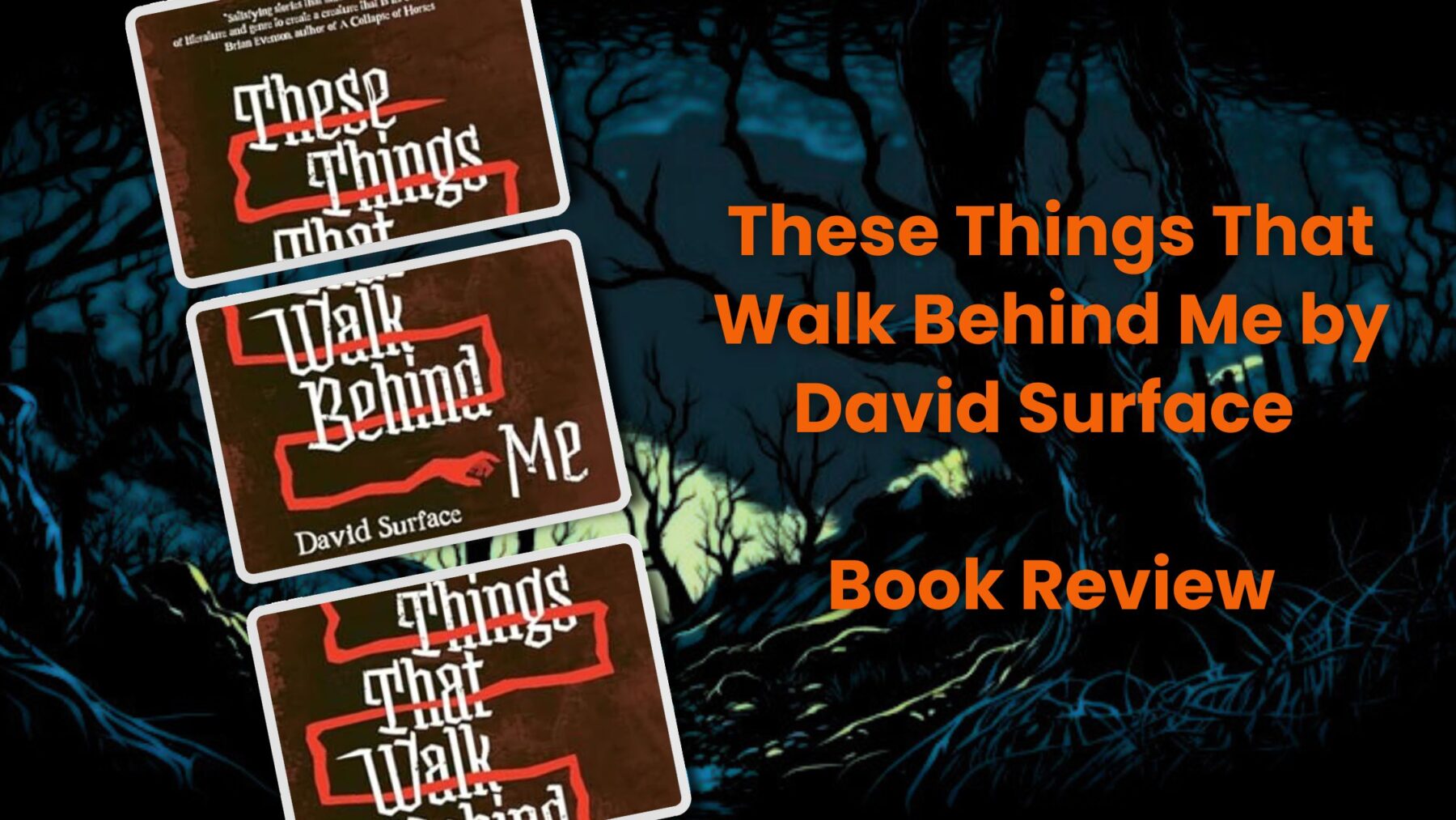 These Things That Walk Behind Me By David Surface - Book Review - The ...