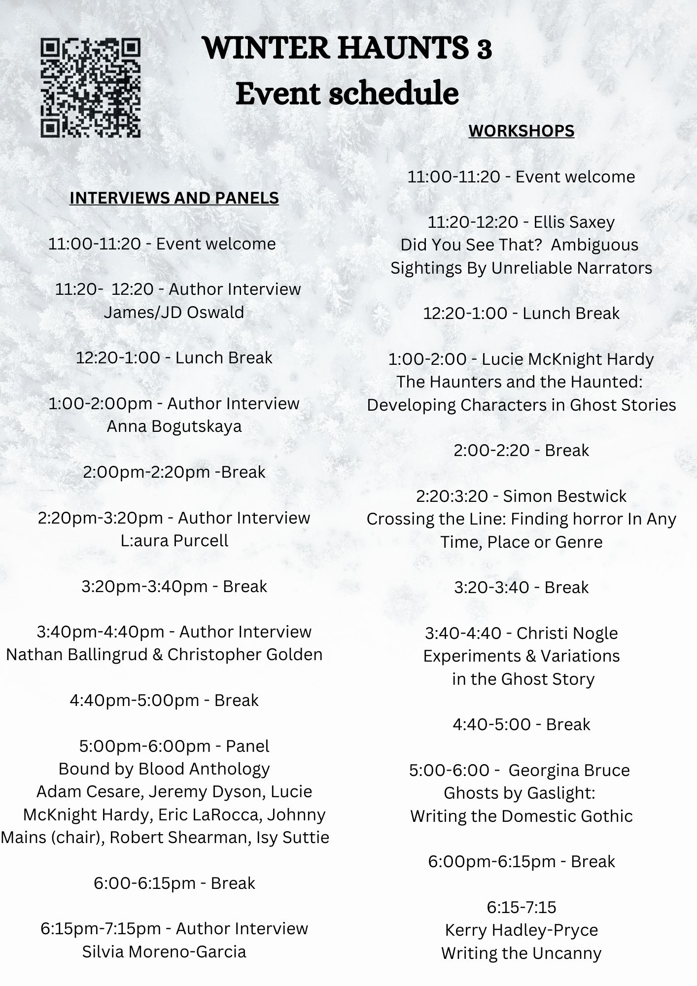 COMPETITION – WINTER HAUNTS 3 PRESENTS A CHANCE TO WIN TWO FULL EVENT ...